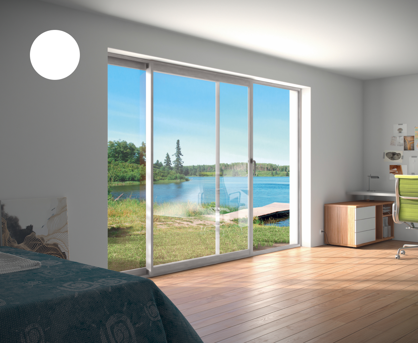 Baie Vitrée Coulissante Aluminium Grandes Dimensions – SKWMJ